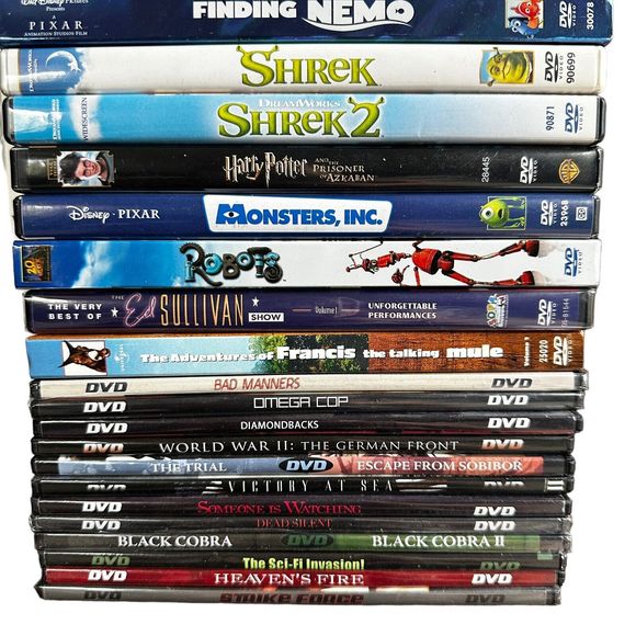 Media | Lot Of 2 Dvd Assorted Classic Kids Cartoons Family History ...